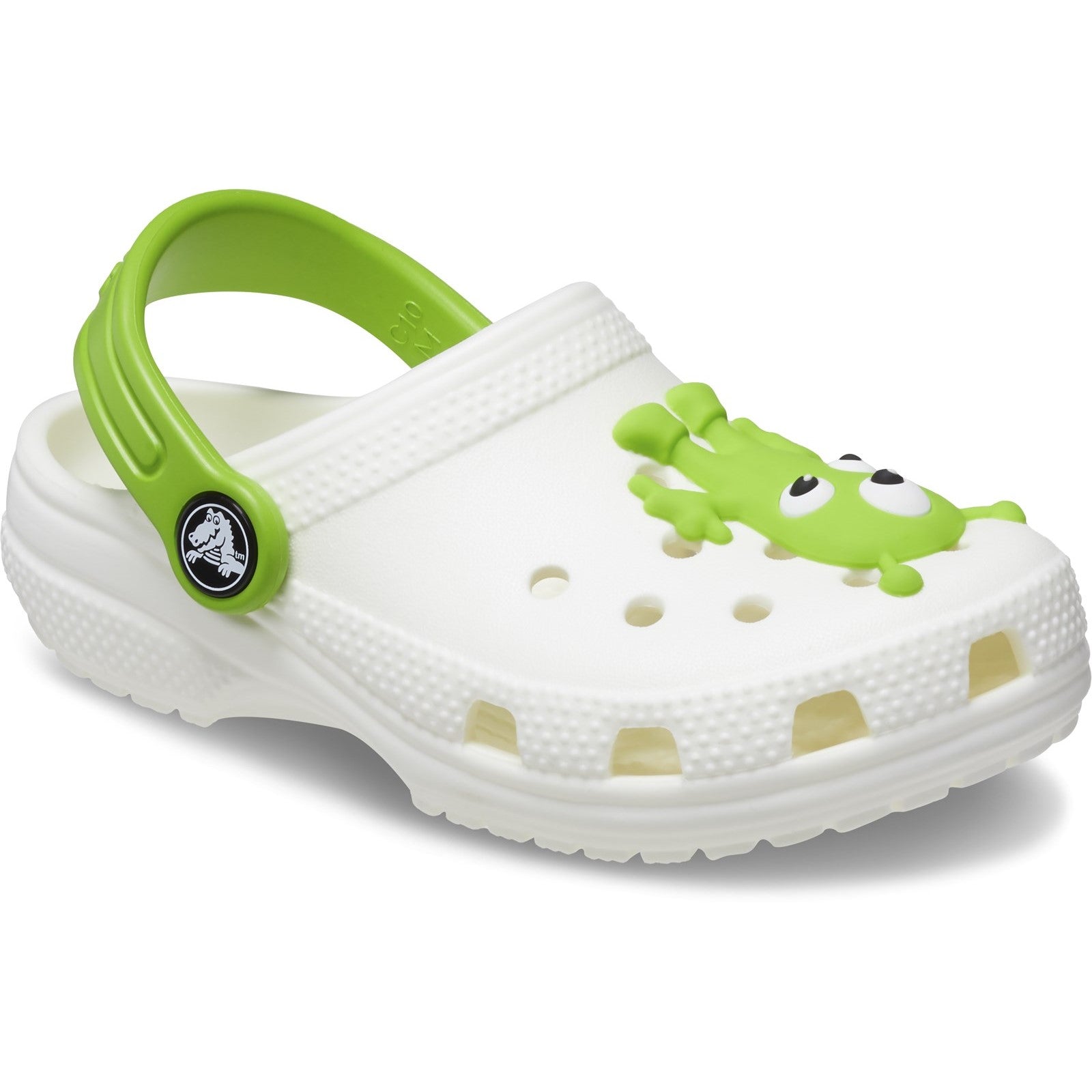 Classic Alien Character Clog - Glow in the Dark Comfort Shoe for Kids,